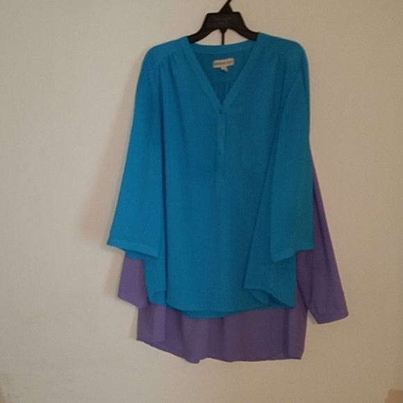 Southern Lady | Tops | Bundle Of 2 Textured Tunic Tops | Poshmark